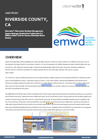 [Case Study] EMWD RIVERSIDE COUNTY, CA Monoclor® Residual Control ...