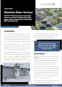 [Case Study] MANITOBA, CANADA PAX TRS™ THM Removal System Successfully ...